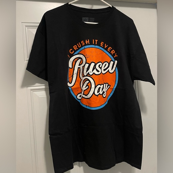 WWE | Shirts | Wwe I Crush It Everyday Rusev Day Wrestling Shirt | Poshmark